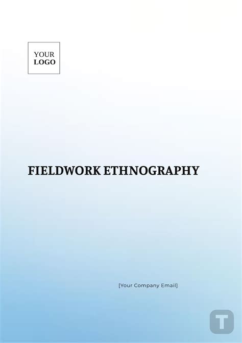 Free Fieldwork Ethnography Template To Edit Online