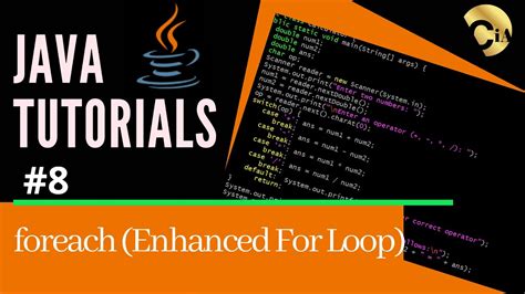 8 Foreach Enhanced For Loop In Java Youtube