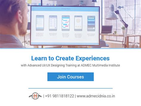 Advanced Ui Ux Designing Training At Admec Multimedia Insti Animation Graphic Designing