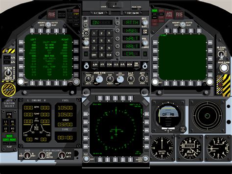 F 18 Super Hornet Cockpit