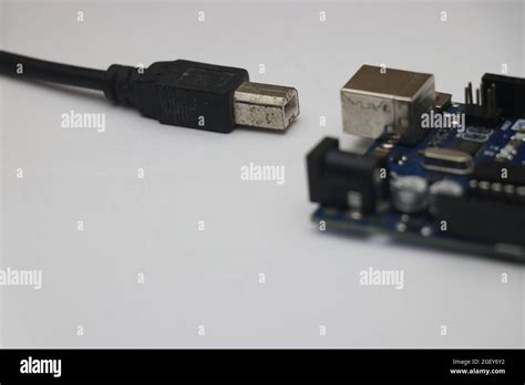 Microcontroller With Programming Cable Disconnected Programmable