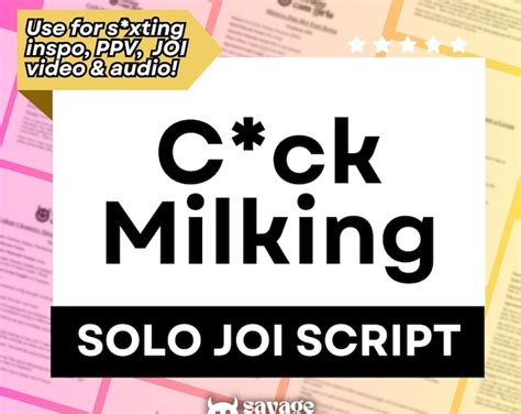Joi Script For Onlyfans Ppv Fansly Solo Onlyfans Script Fansly Script