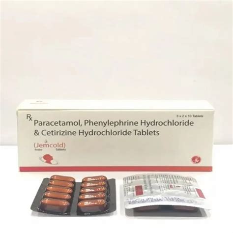 Phenylephrine Hcl Phenylephrine Hydrochloride Tablets Exporter From