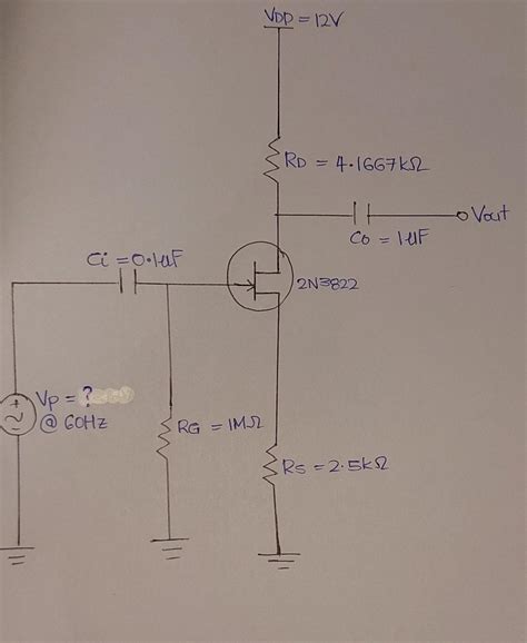 Solved Calculate The Value Of The Input Voltage That Will Chegg Com