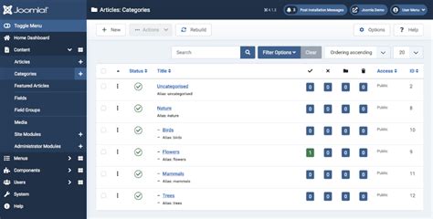 Fields And Field Groups Joomla Documentation