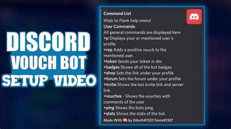 how to make discord vouch bot part 2 discord bot mafiayt69 youtube