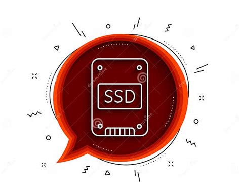 Ssd图标 固态驱动器 矢量 向量例证 插画 包括有 影子 聊天 符号 暗箭伤人者 内部 189578486
