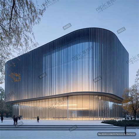 Ai创作图复星艺术中心 幕墙效果图 九棵树艺术中心 玻幕效果图 展厅外立面效果图 幕墙外立面 保利歌剧院 Tiff保利大剧场 大剧院造型 海上世界文化艺术中心 正立面效果 玻璃封顶效果图 外立