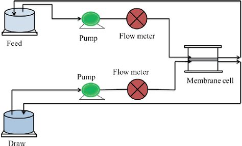 Schematic Diagram Of The Fo Lab Scale System 28 Download Scientific