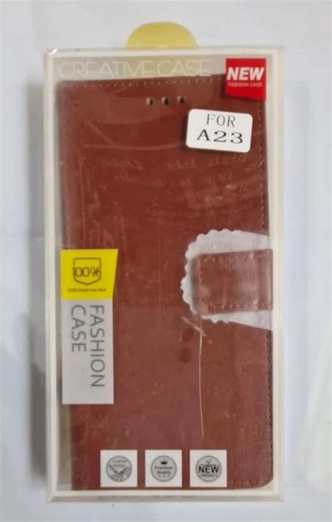 Brown Leather Mobile Flip Cover At Rs Leather Mobile Flip Cover In New Delhi Id
