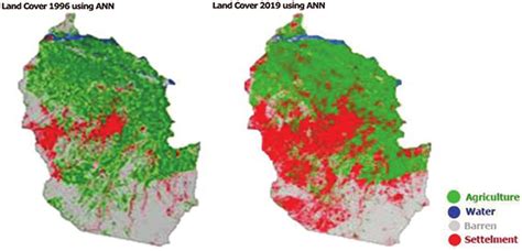 the land cover result of artificial neural network ann download
