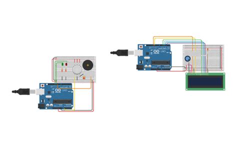 Circuit Design Gas Sensor Tinkercad