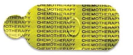 Cardinal Chemoplus Iva Seals Yellow Sterile Cp3011y