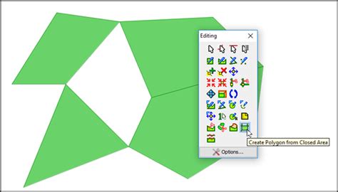 Qgis Creation Of Polygon In The Gap Between Two Existing Polygons Geographic Information