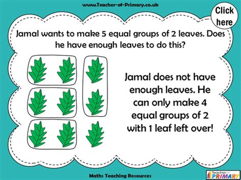 Grouping - Making Equal Groups - Year 1 | Teaching Resources