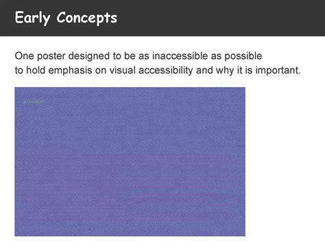 Visual Accessibility On Behance