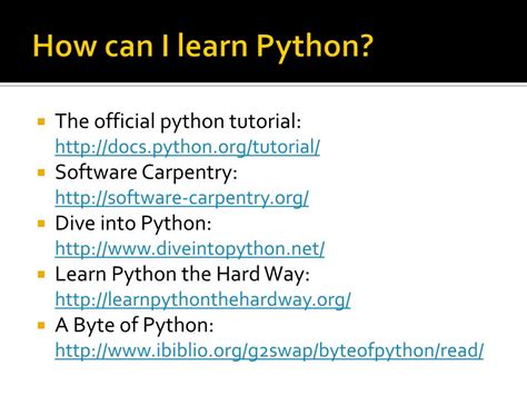 Ppt Introduction To Python Powerpoint Presentation Free Download