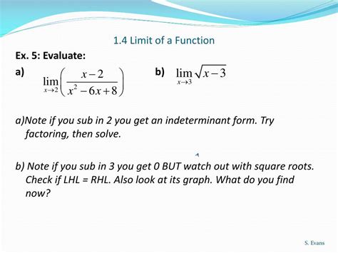 PPT 1 4 Limit Of A Function PowerPoint Presentation Free Download ID 3441122