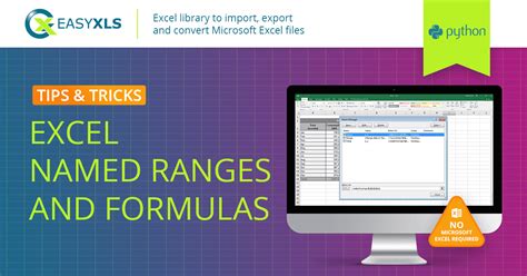Named Ranges In Excel From Python Reasyxls