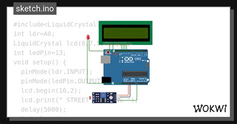 Workshop Pgm Street Lighting Wokwi Esp32 Stm32 Arduino Simulator
