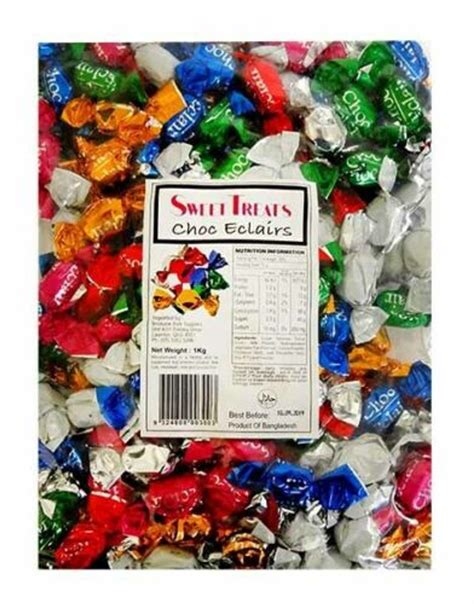 Mixed Choc Eclairs X 1kg Discount Party Warehouse