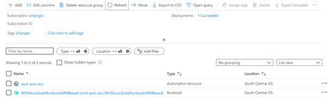 set up scaling of session hosts using azure automation and azure logic