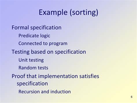 Specifications Testing And Formal Verification Ppt Download