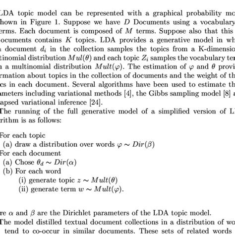 Graphical Representation Of Lda Topic Model Download Scientific Diagram