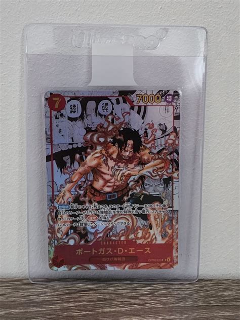 One Piece TCG Manga Ace Hobbies Toys Toys Games On Carousell