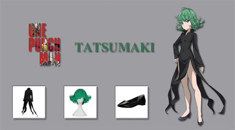 Tatsumaki Costume From One Punch Man One Punch Man One Punch Costumes