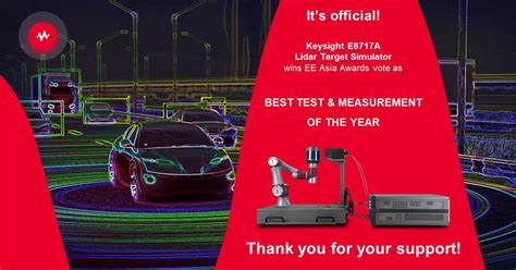 Keysight Automotive And Energy Solutions On Linkedin Eeawardsasia Lidartechnology Lidar