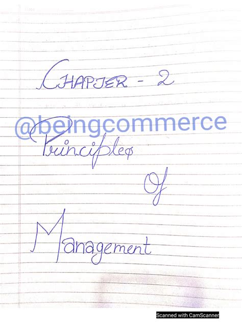 chapter 2 principles of management pdf