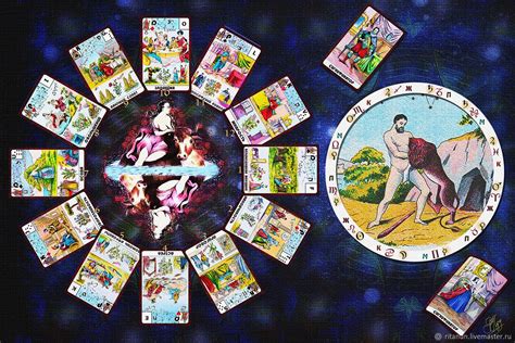 Коврик для гадания на картах "Lenormand" купить в интернет-магазине ...
