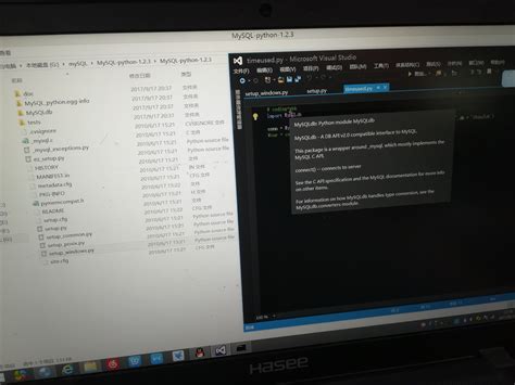 vs2015写python建工程导入不了MySQLdb模块要打开MySQL python 1 2 3的setup才能导入求助要怎么设置 博问 博客园