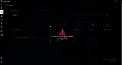 Armoury Crate Gamefirst Error Republic Of Gamers Forum 984579