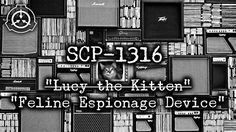 [scp 1316] L̶u̶c̶y̶ ̶t̶h̶e̶ ̶k̶i̶t̶t̶e̶n̶ Feline Espionage Device Youtube