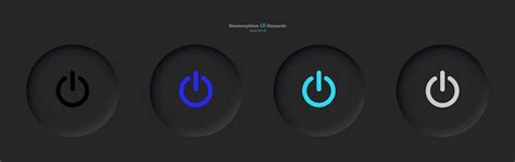 Premium Vector User Interface Elements For Mobile Devices In The Style Of Neumorphism Ui Ux
