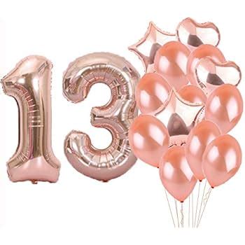 Sweet 13th Birthday Decorations Party Suppliesrose Gold