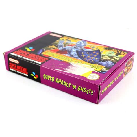 Super Ghouls ‘n Ghosts Snes Boxed Scn Wts Retro Køb Spillet Her