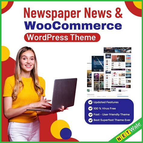 Newspaper News And Woocommerce Wordpress Theme