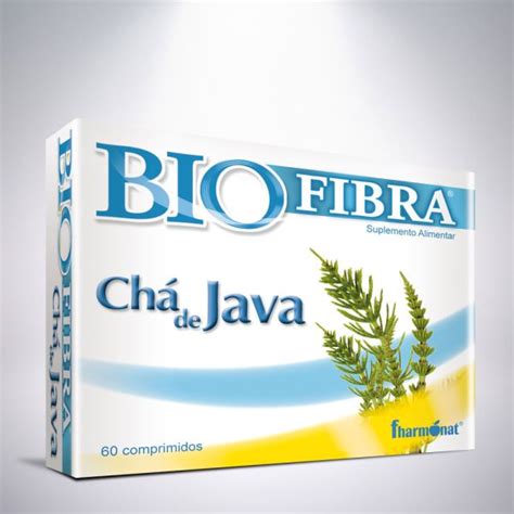 Biofibra Chá De Java 60 Comprimidos