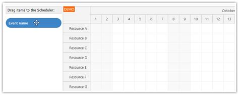 React Scheduler External Drag And Drop DayPilot Code