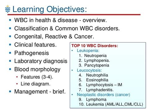 Pathology Of Wbc Disorders