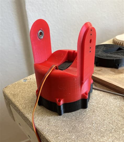 2 Axis Raspberrypi Remote Ir Camera Robot By Piotrc Download Free Stl Model