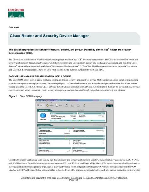 The Cisco Learning Cisco Router And Security Device Manager This