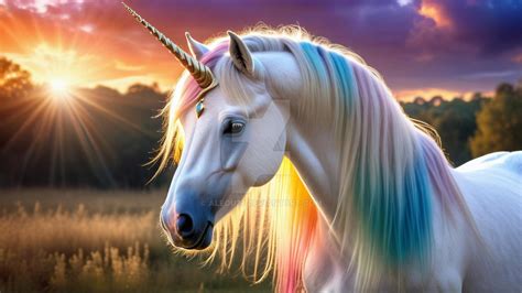 Majestic Unicorn By Aleou27 On Deviantart