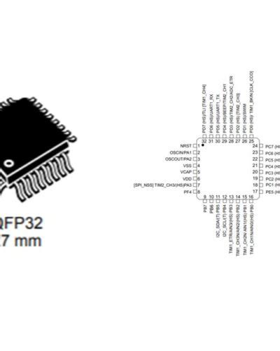 stm32g030f6p6tr stmicroelectronics microcontroller mirai multi solution