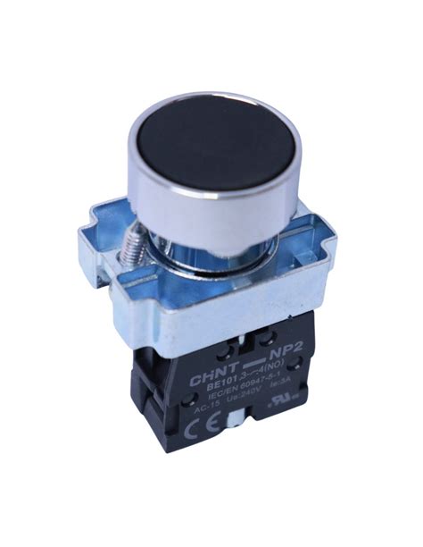Pulsador Eléctrico Negro Chint Cloudtec Perú ️