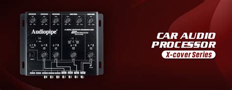 Car Audio Processors X Over Series Audiopipe
