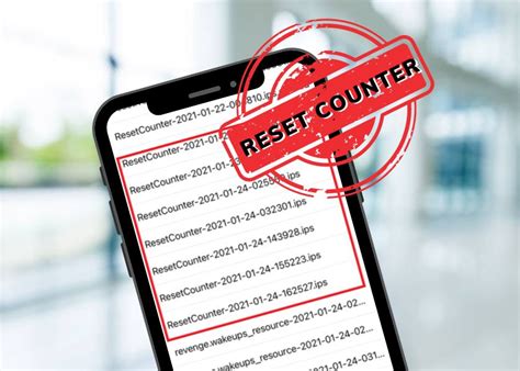 lỗi reset counter là gì và cách sửa lỗi reset counter iphone